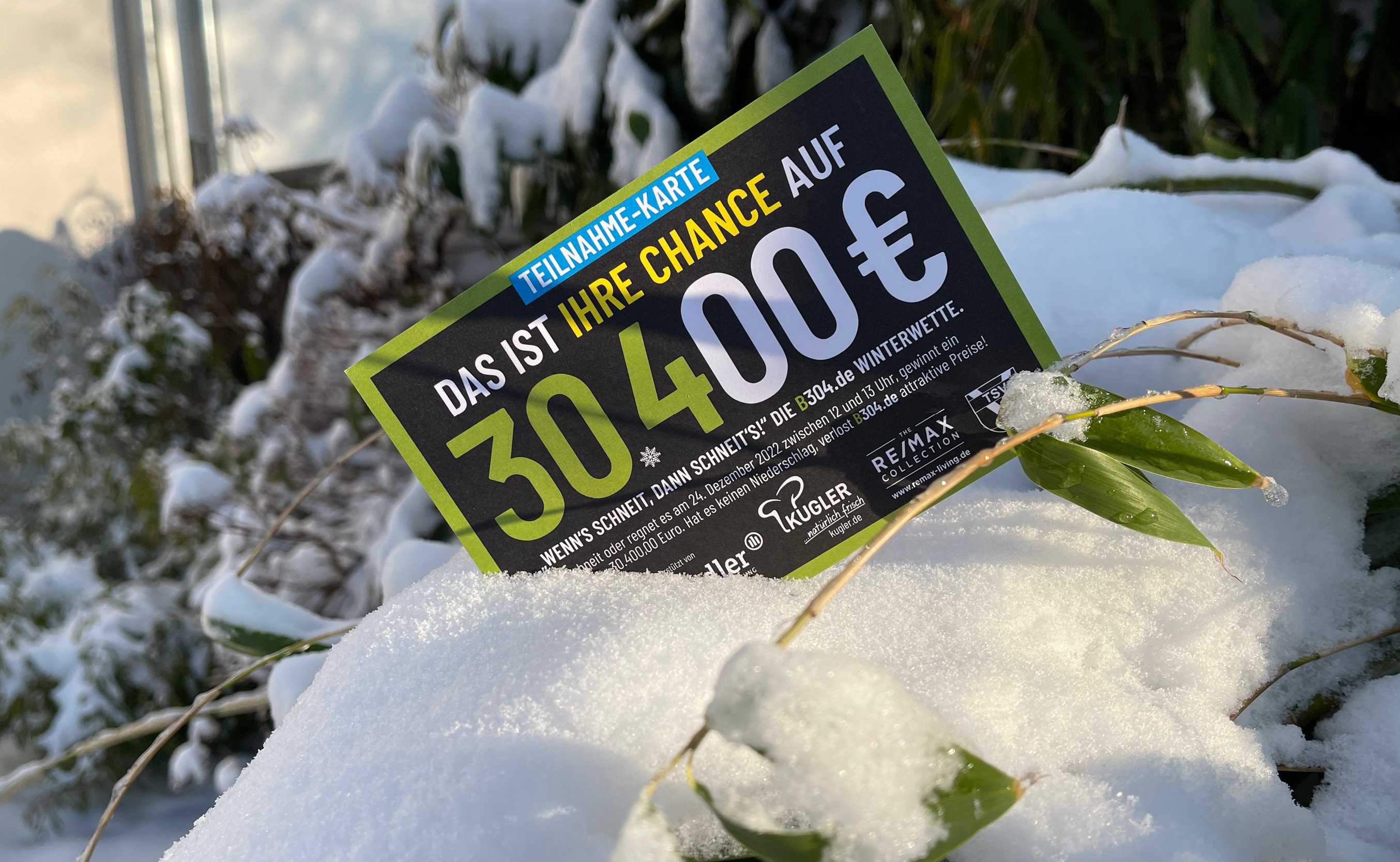 Zu 90 Prozent Regen! – B304