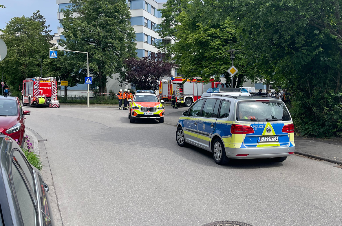Alarm wegen gärender Grünabfälle – B304